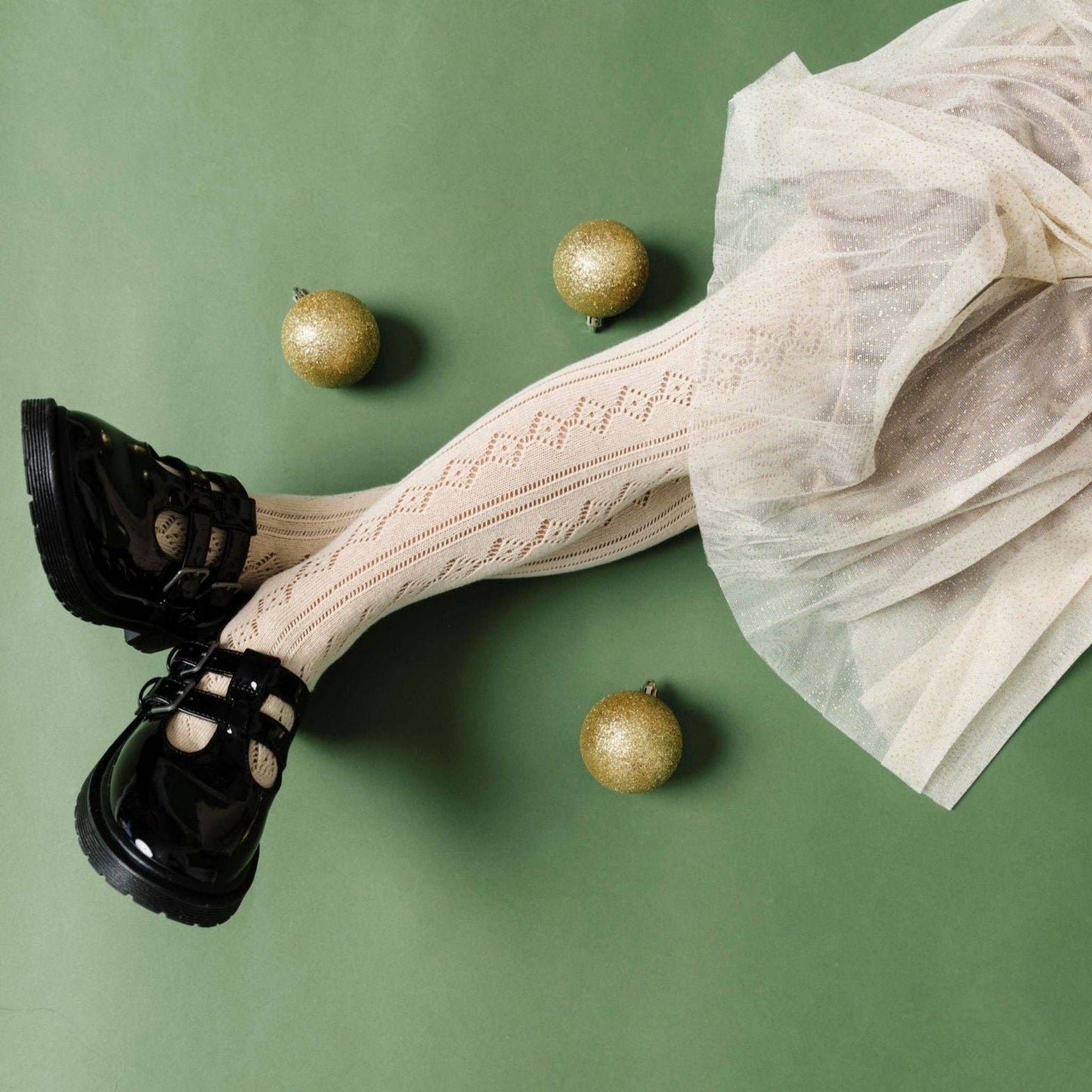 Fancy Knit Tights | Vanilla – Madison Grace Home