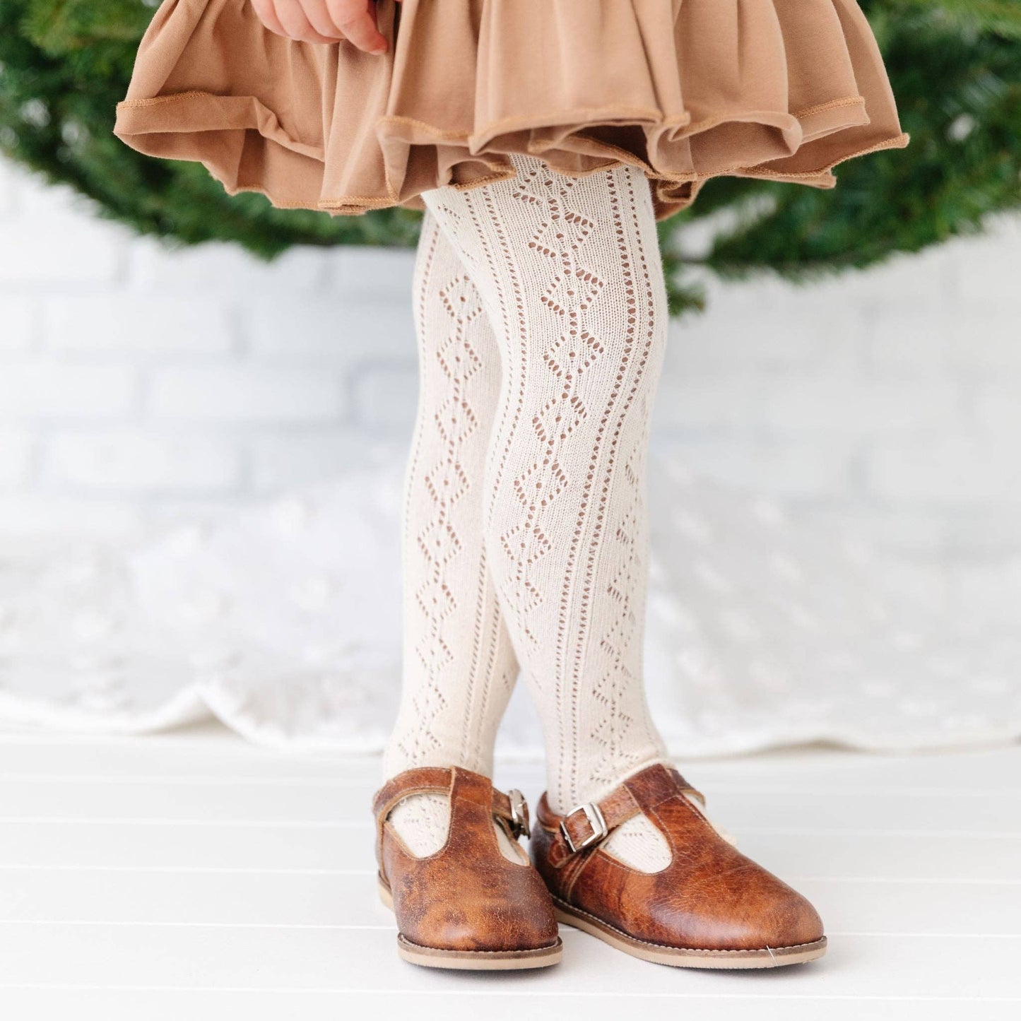 Fancy Knit Tights | Vanilla – Madison Grace Home